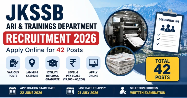 Latest Government Jobs 2026 | JKSSB, SSC, UPSC Jobs | JK Career Updates ...